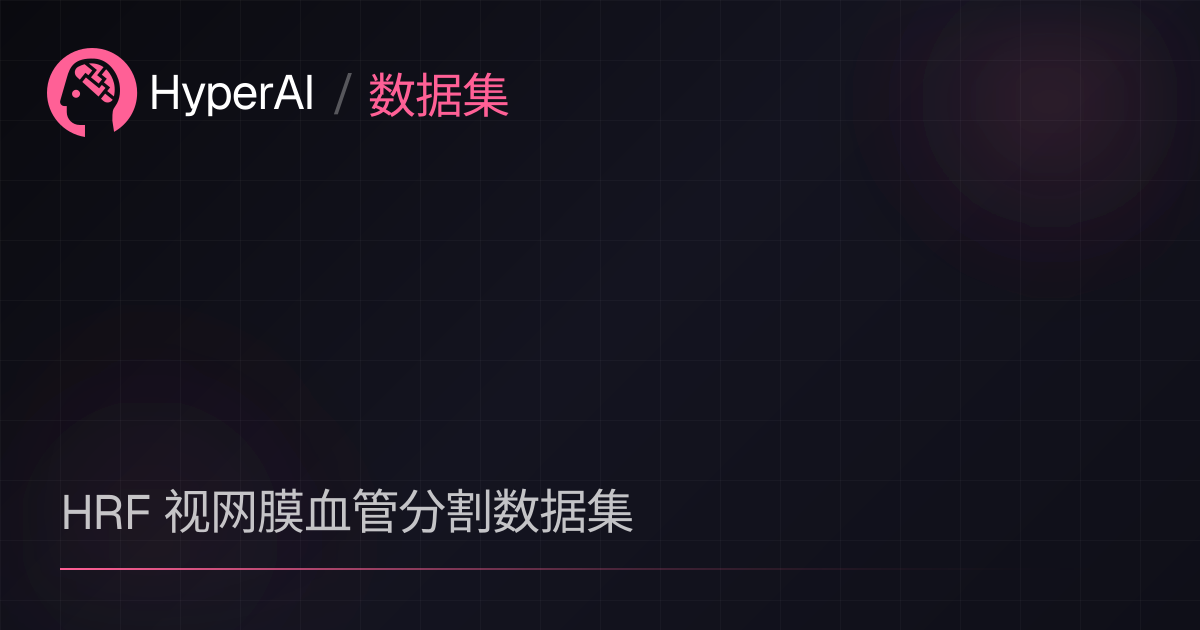 HRF 视网膜血管分割数据集 | 数据集 | HyperAI超神经