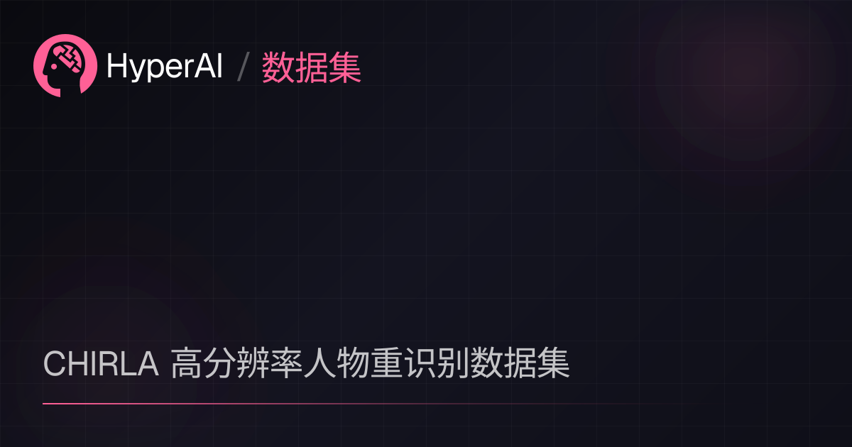 CHIRLA 高分辨率人物重识别数据集 | 数据集 | HyperAI超神经