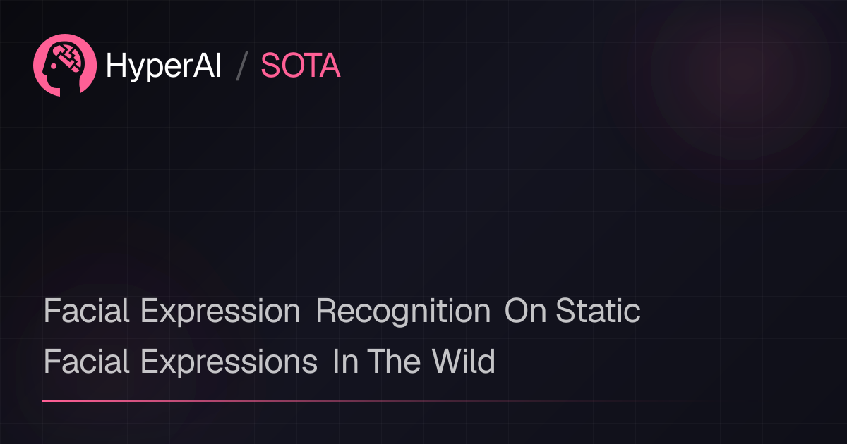 Facial Expression Recognition On Static Facial Expressions In The Wild ...