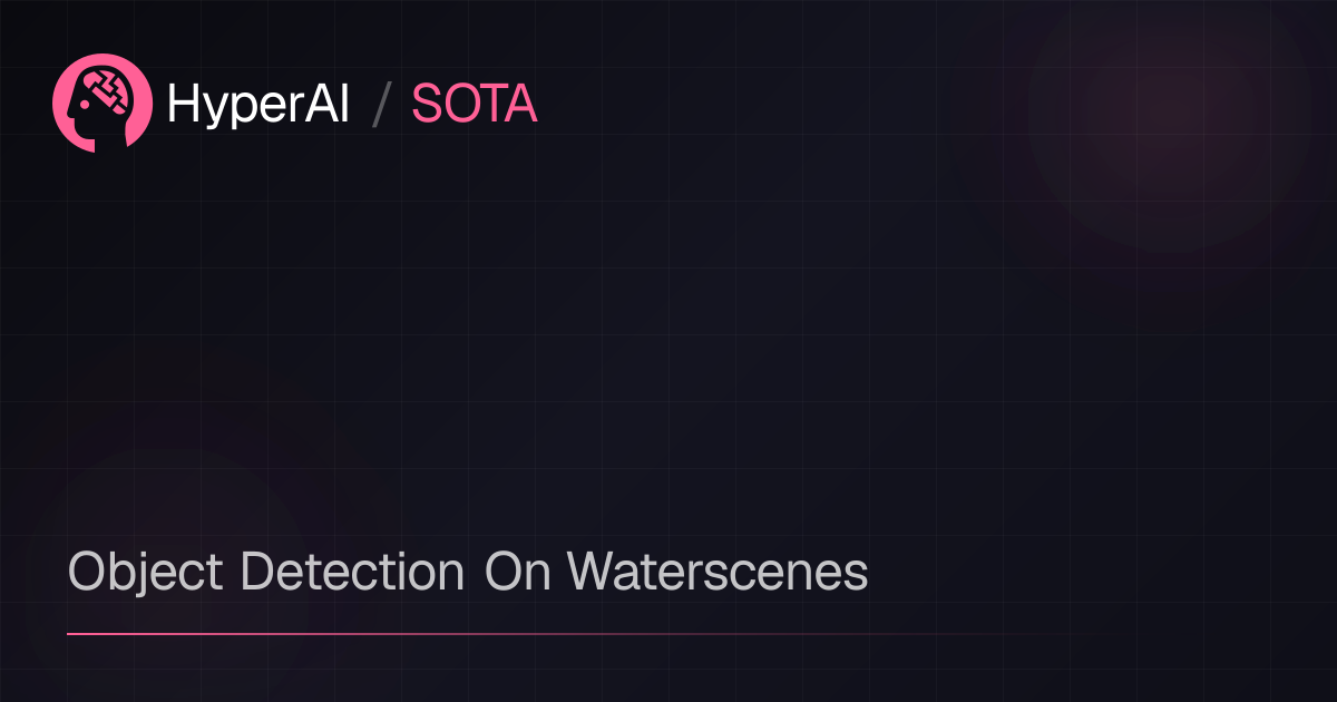 Object Detection On Waterscenes | SOTA | HyperAI超神经