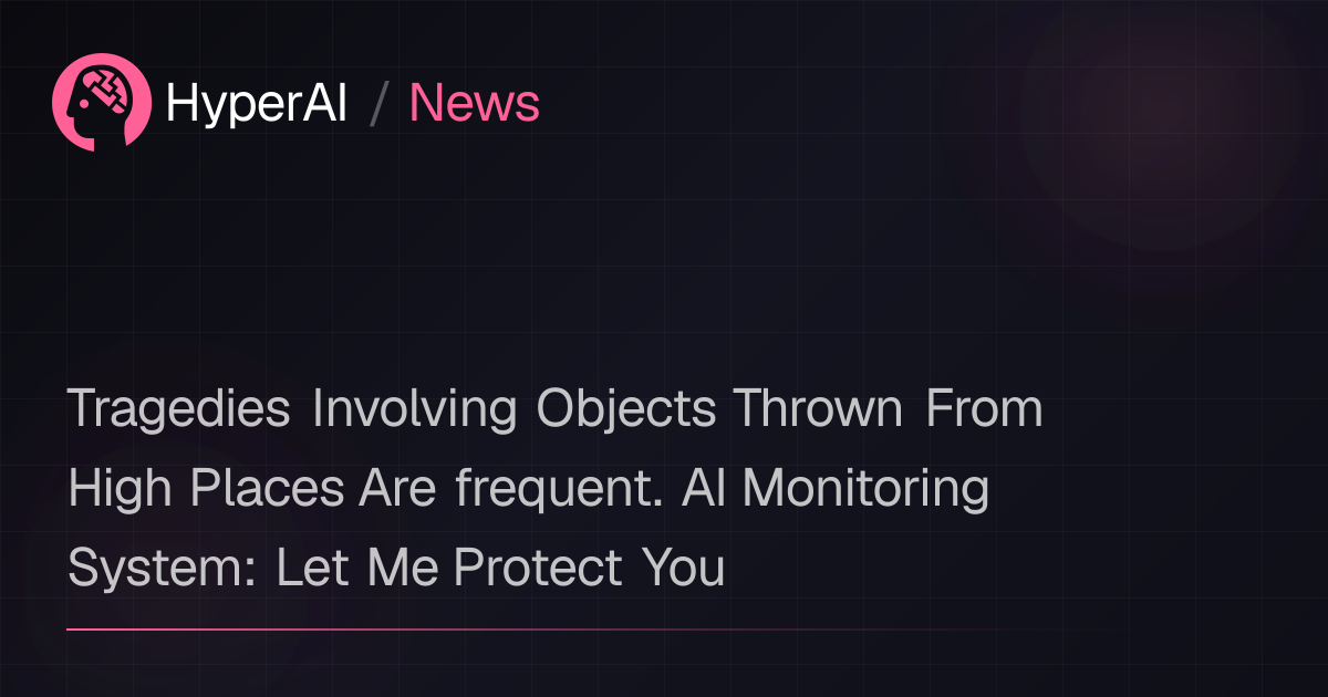 Tragedies Involving Objects Thrown From High Places Are frequent. AI ...