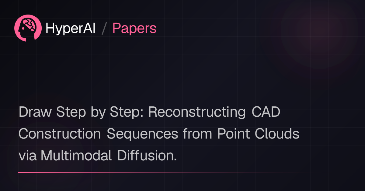 Draw Step by Step: Reconstructing CAD Construction Sequences from Point ...